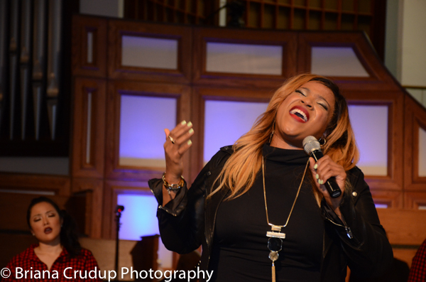 Tasha Cobbs, Kierra Sheard & Bishop William Murphy at ONE PLACE LIVE